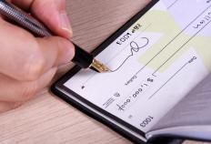 What is a Bounced Check? (with pictures)